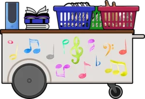 music cart - Beth's Notes Songs + Resources