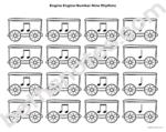 Engine Engine Number Nine Beth's Notes Songs + Resources