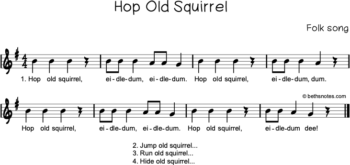 Hop Old Squirrel - Beth's Notes