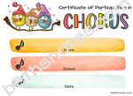 Chorus Certificates Beth's Notes Songs + Resources