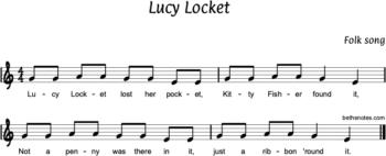 Lucy Locket - Beth's Notes