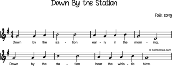 Down by the Station - Beth's Notes