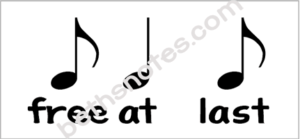 Free At Last - Beth's Notes