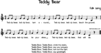 Teddy Bear Beth's Notes Songs + Resources