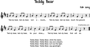 Teddy Bear Beth's Notes Songs + Resources
