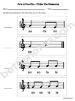 Arre mi burrito Beth's Notes Songs & Resources