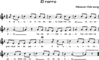 El rorro Beth's Notes Songs + Resources