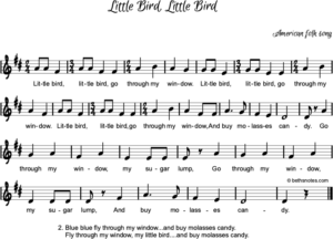 Little Bird Little Bird Beth's Notes Songs + Resources