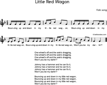 Little Red Wagon - Beth's Notes