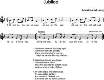 Jubilee - Beth's Notes