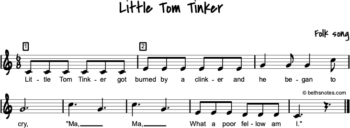 Little Tom Tinker - Beth's Notes