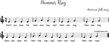 Hammer Ring - Beth's Notes
