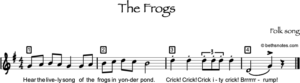 The Frogs Beth's Notes Songs & Resources