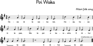 Poi Waka Beth's Notes Songs + Resources