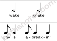 Syncopation: Songs & Visuals Beth's Notes Songs & Resources