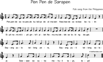 Pen Pen de Sarapen - Beth's Notes