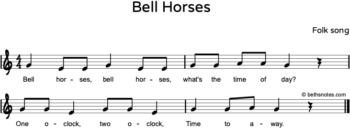 Bell Horses - Beth's Notes