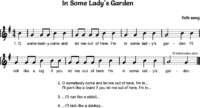 In Some Lady's Garden Beth's Notes Songs & Resources