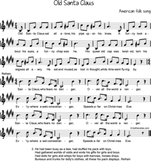 Old Santa Claus - Beth's Notes