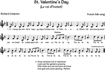 St. Valentine's Day - Beth's Notes