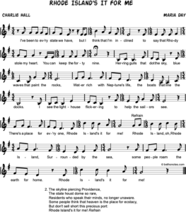 Rhode Island's It For Me - Beth's Notes