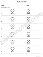 Beat vs. No Beat Beth's Notes Songs + Resources
