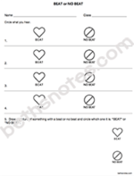 Beat vs. No Beat Beth's Notes Songs + Resources