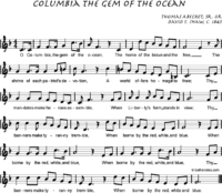 Columbia the Gem of the Ocean Beth's Notes Songs + Resources