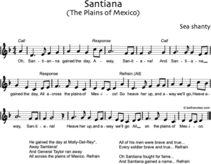 Santiana Beth's Notes Songs & Resources