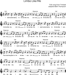 Limbo Like Me Beth's Notes Songs + Resources