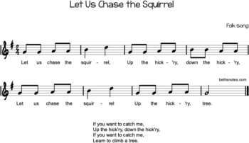 Let Us Chase the Squirrel Beth's Notes Songs & Resources