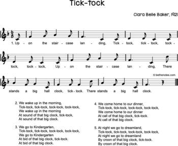 Tick-tock - Beth's Notes