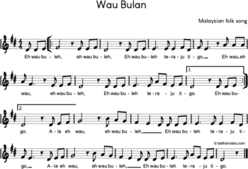 Wau Bulan - Beth's Notes