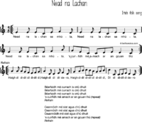 Nead na Lachan Beth's Notes Songs + Resources