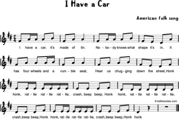 I Have a Car - Beth's Notes