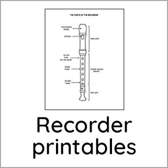 Recorder Songs & Resources Beth's Notes Songs + Resources