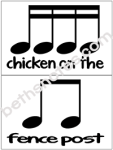 Chicken on the Fence Post Beth's Notes Songs + Resources