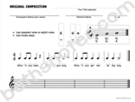 Composition-mi, so, la Beth's Notes Songs + Resources