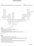 Wolfgang Amadeus Mozart Beth's Notes Songs & Resources