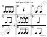 Rhythm games Beth's Notes Songs & Resources