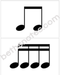 Rhythm games Beth's Notes Songs & Resources